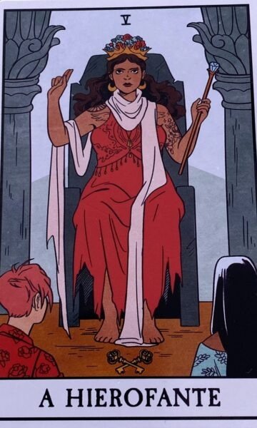 O Hierofante Tarot